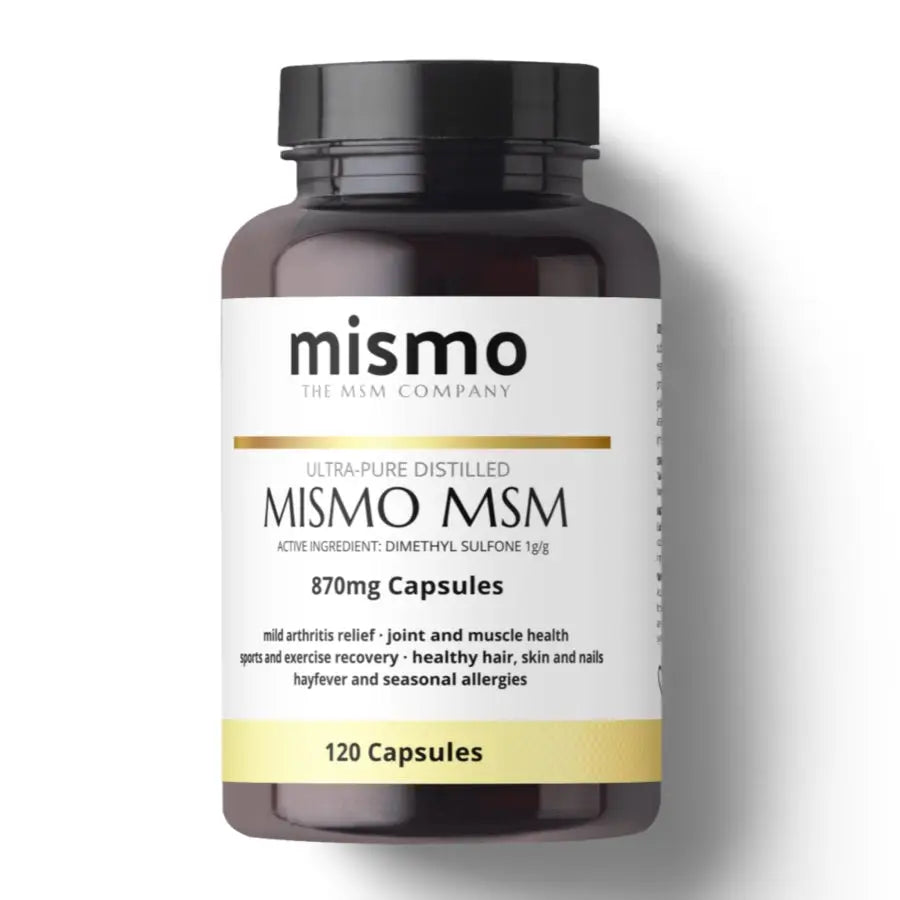 MSM Capsules Have Arrived! – MISMO Body Care