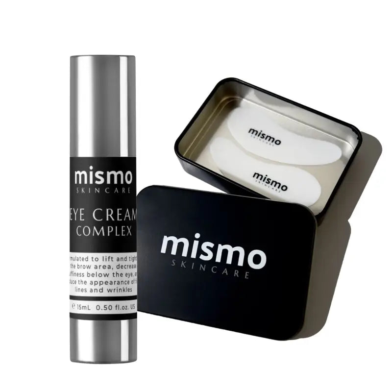 Eye Cream Complex and Silicone Eye Patches Bundle – MISMO Body Care