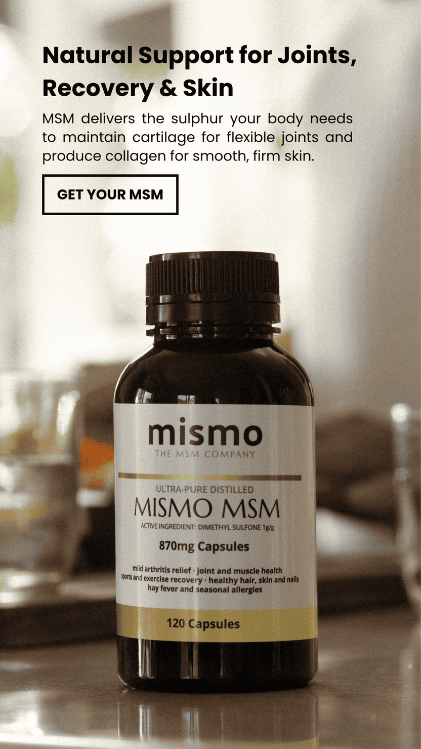 All natural skincare with MSM – MISMO Body Care