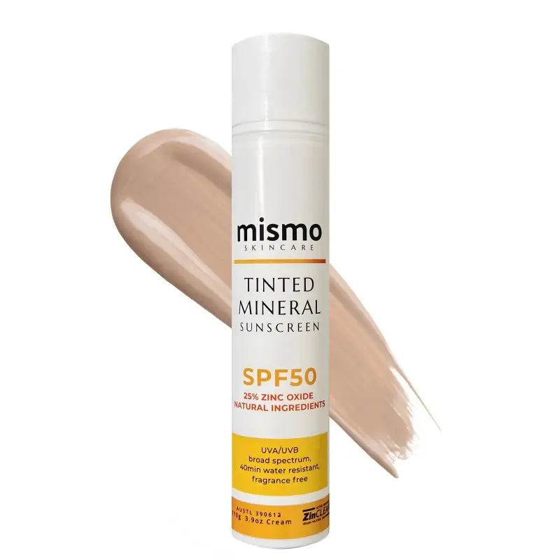 Tinted Mineral Sunscreen SPF50 – MISMO Body Care